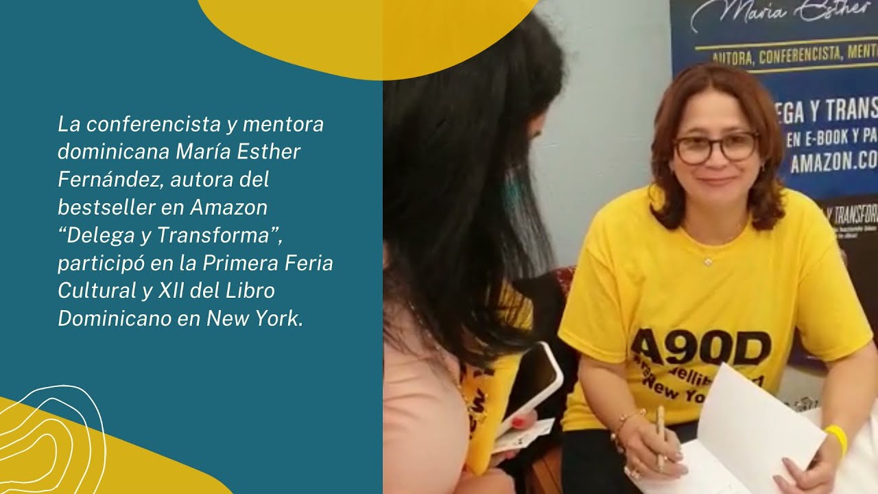 MEF, autora del libro Delega y Transforma, participa en Feria del Libro ...